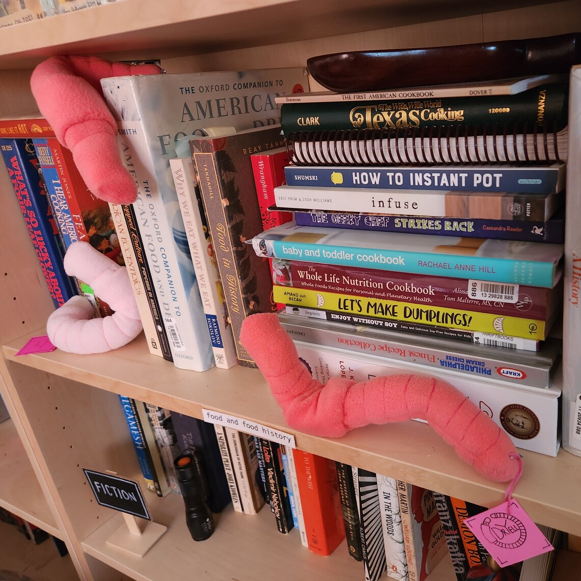 Stuffed Book Worm - Etsy