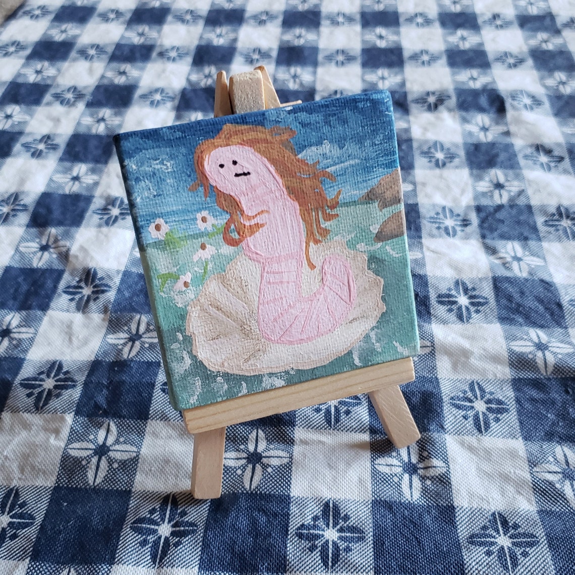 Birth of Venus but With a Worm art Print | Etsy