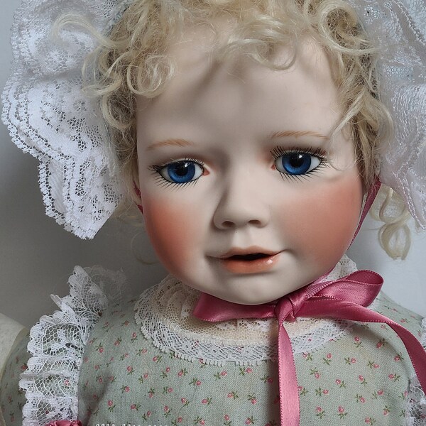 Porcelain Baby Doll - Etsy