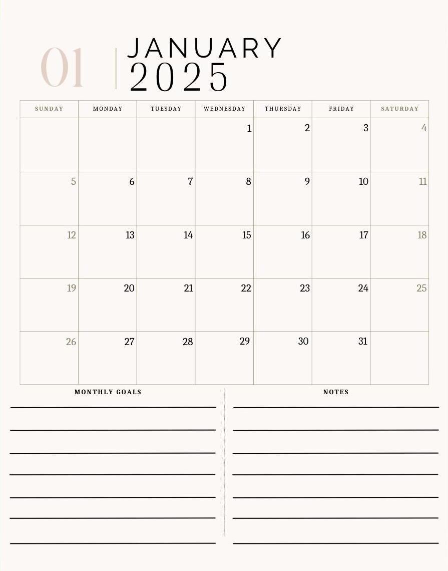 2025 Digital Planner, 2025 Printable PDF Planner, 2025 Budget Planner ...