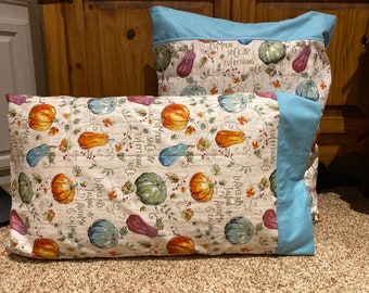 Fall Pillowcase - Etsy