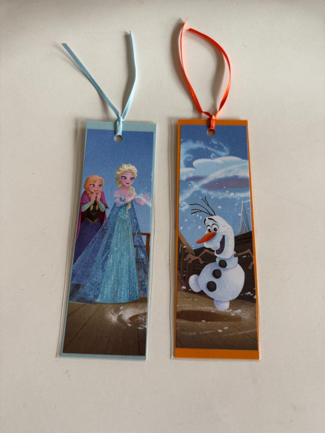 Disney Frozen Bookmark Set of Two - Etsy