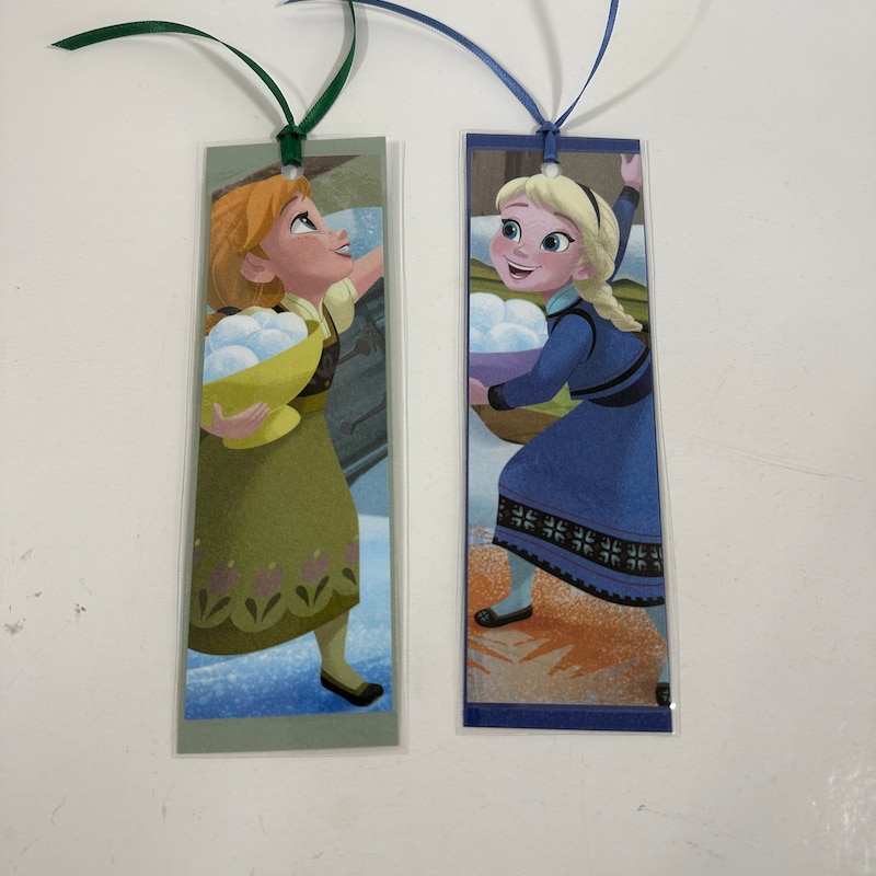 Frozen Bookmarks - Etsy