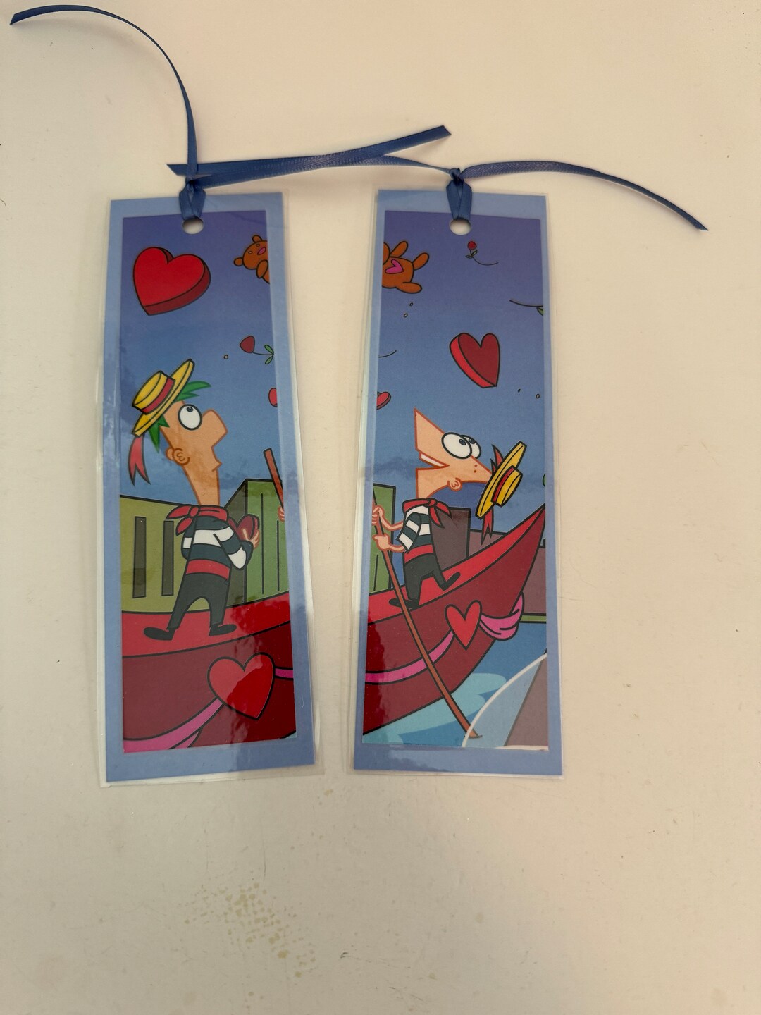 Disney Phineas and Ferb Bookmark Set of Two - Etsy