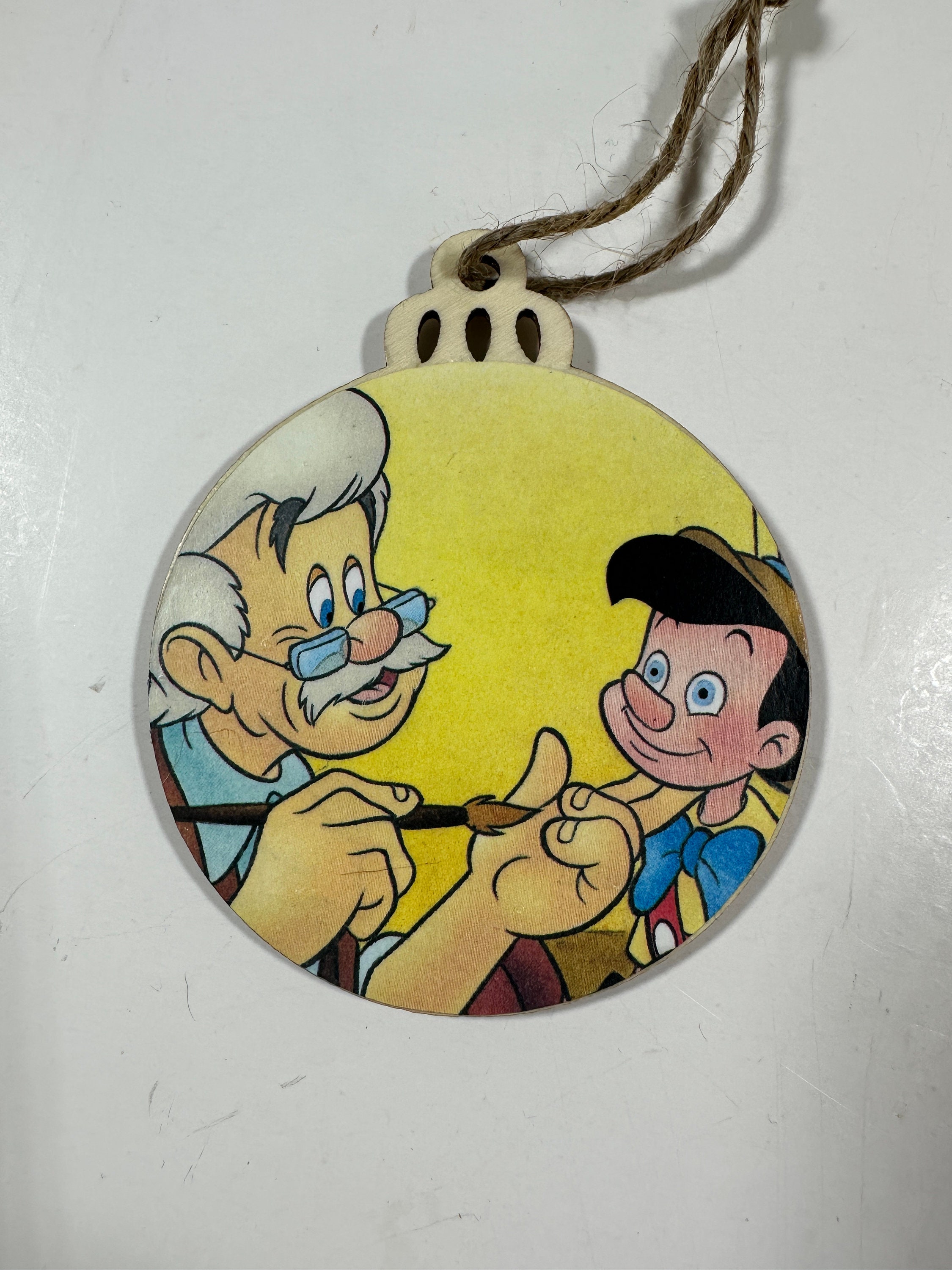 Disney Pinocchio Ornament Set of Four - Etsy