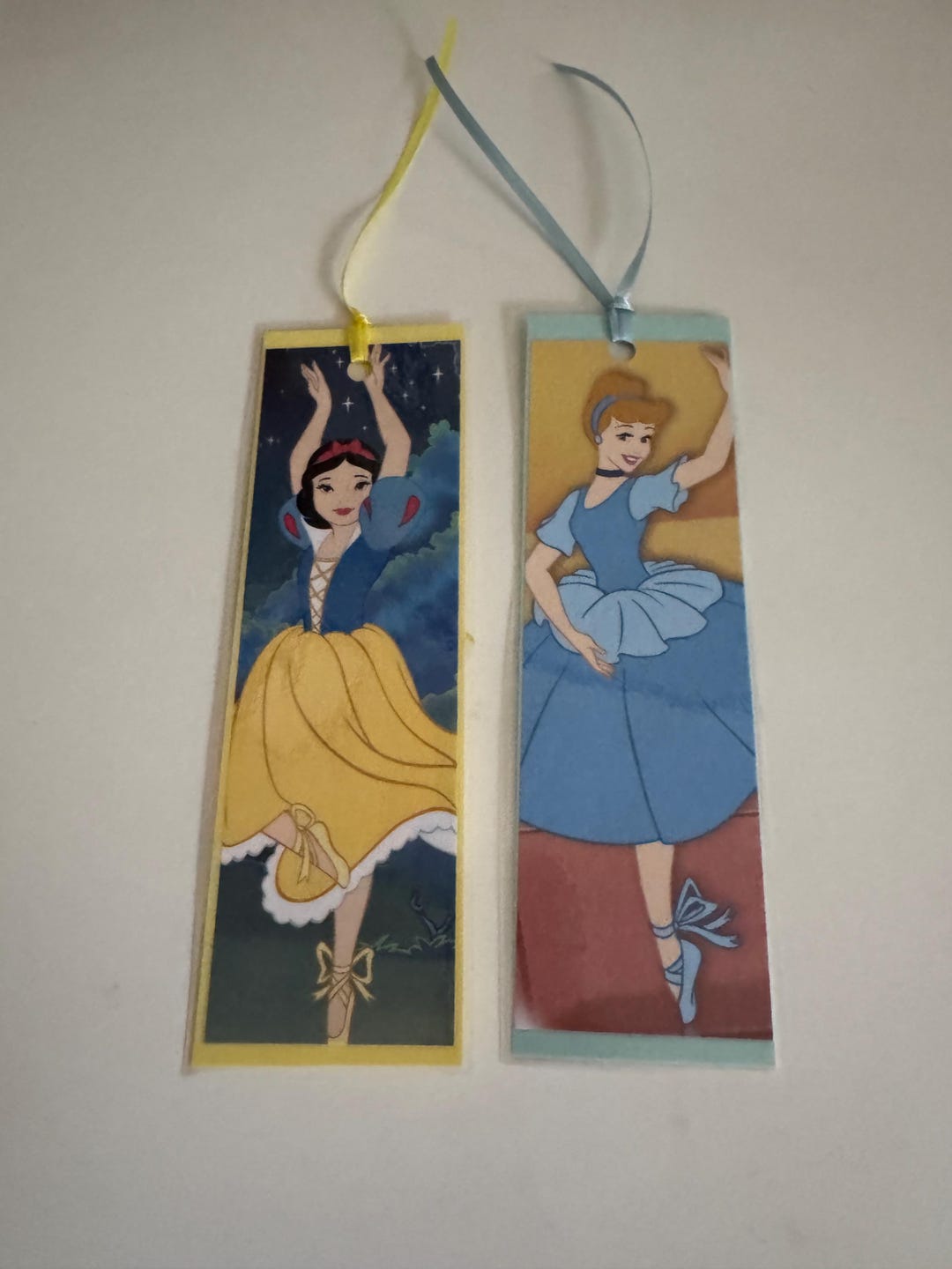 Disney Ballerina Princesses Bookmark Set of Two - Etsy