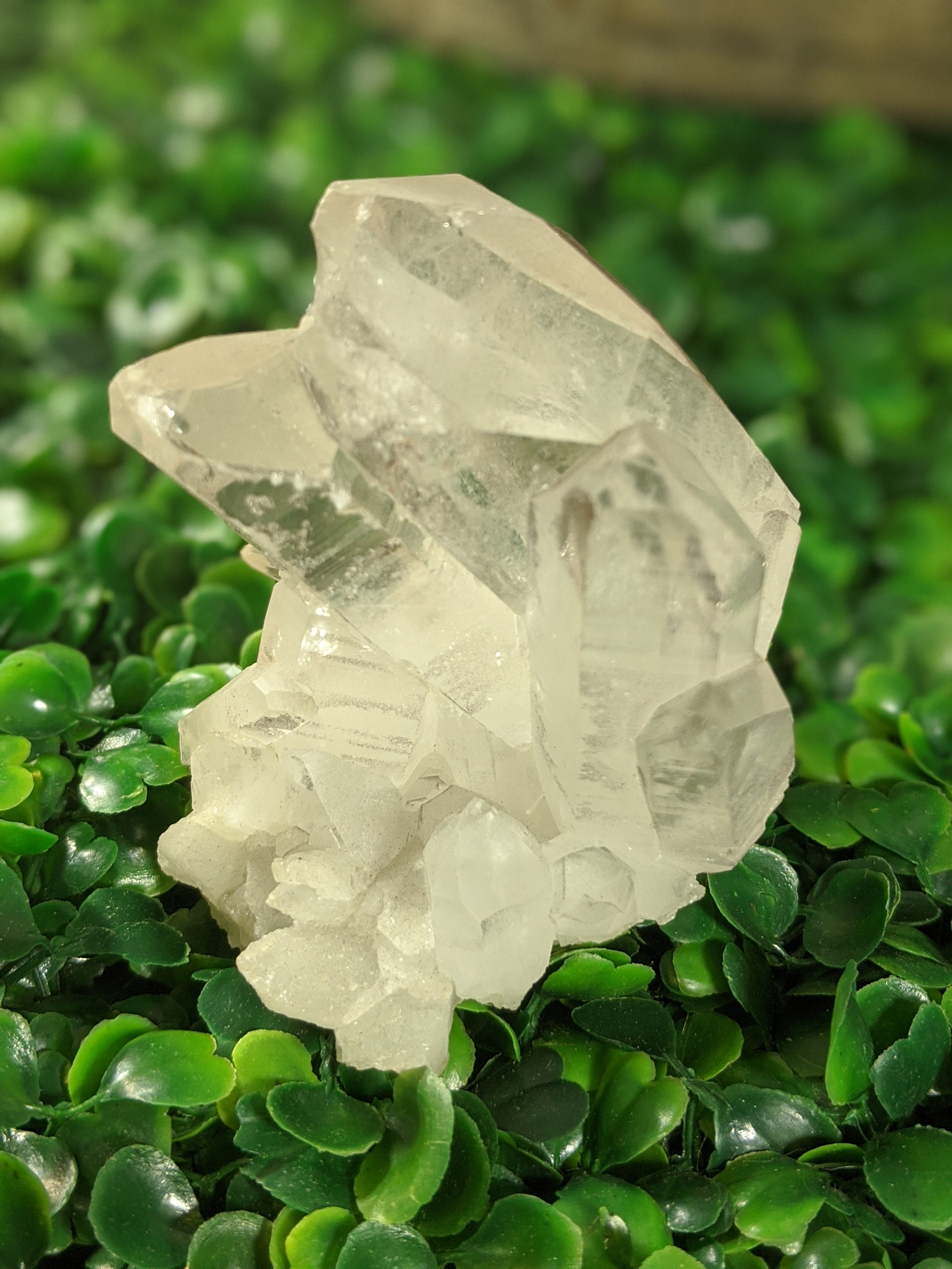 White Quartz Cluster Self Stand Crystal Home Decor Healing - Etsy