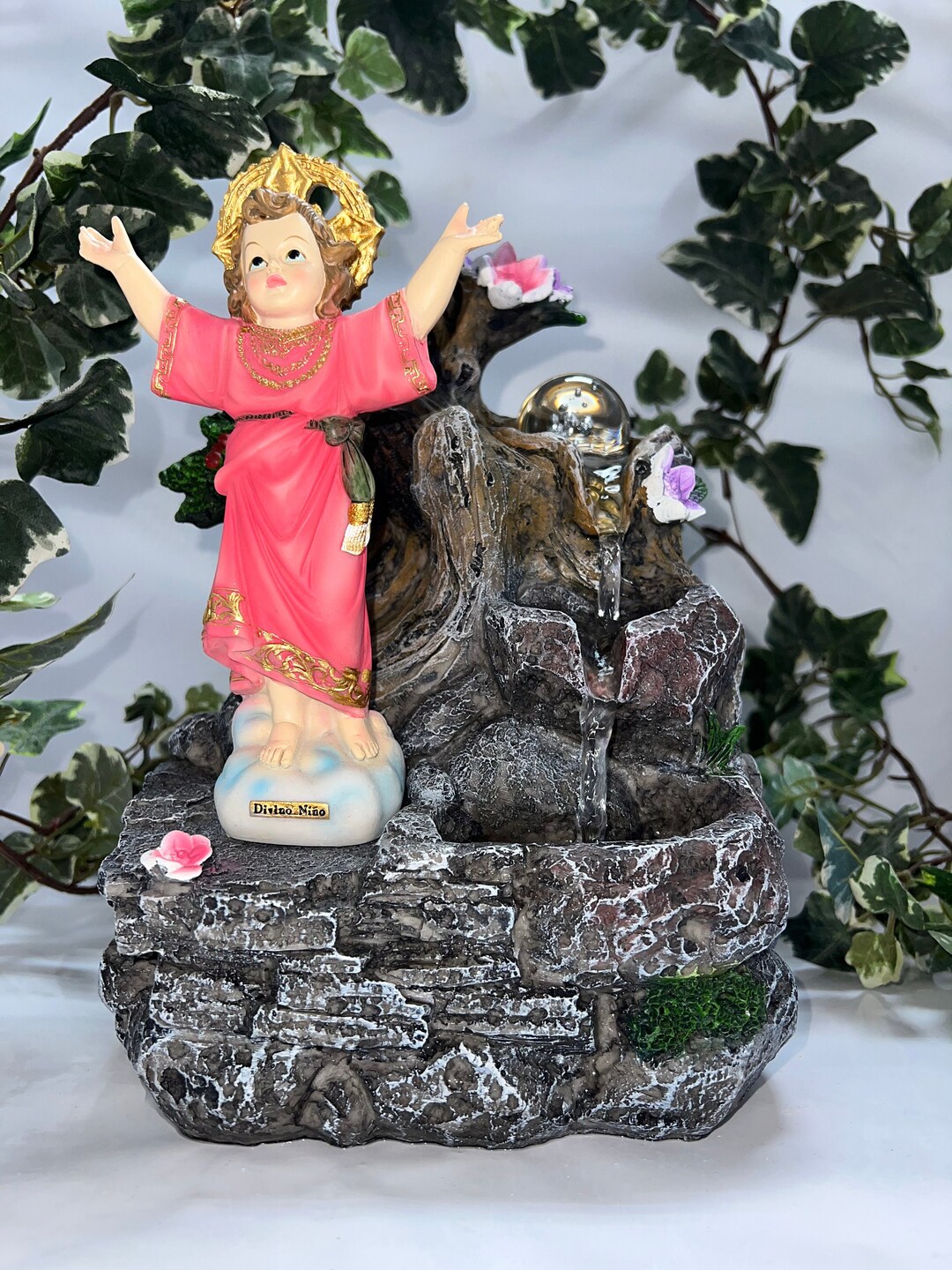 Divine Child Water Fountain Statue - Etsy