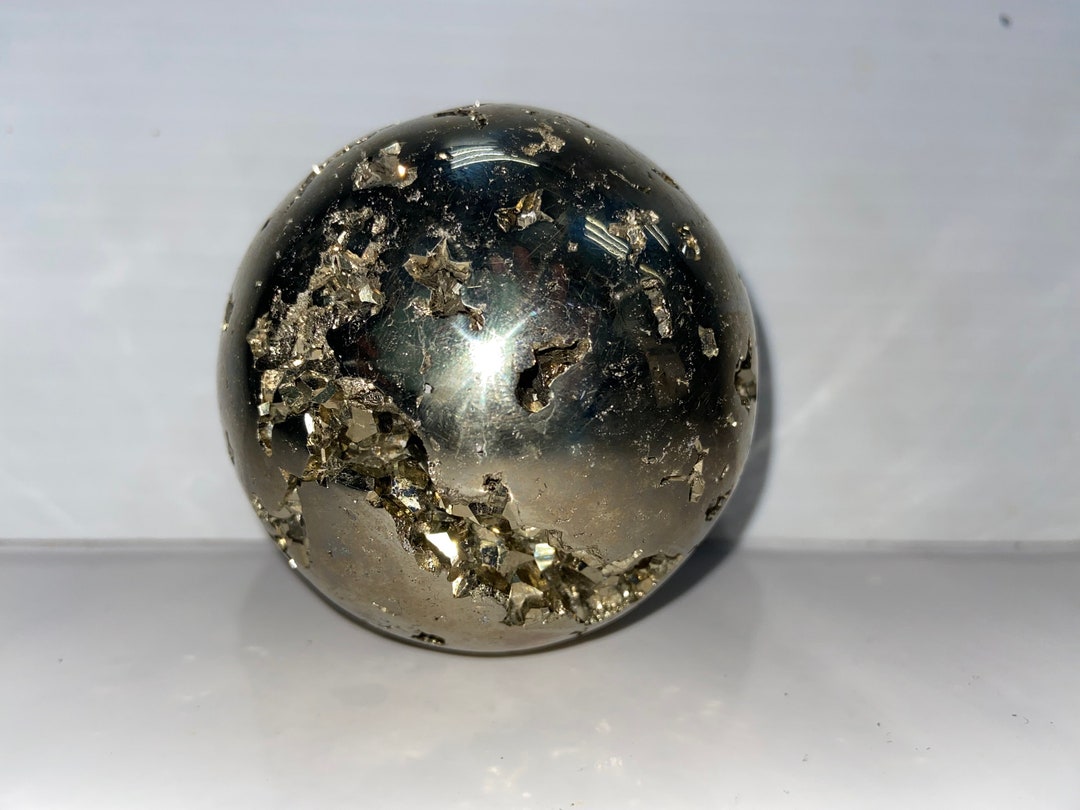 Energized Pyrite Ball Ball - Etsy