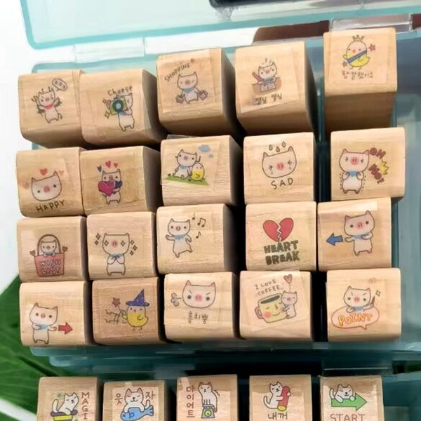 Journal Stamp Set - Etsy