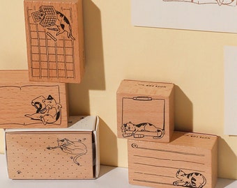 Message Rubber Stamp - Etsy