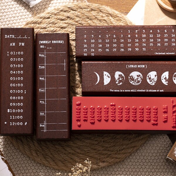 Calendar Stamp - Etsy