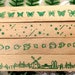 Floral Drawer Stamps Vintage Flowers Wood Rubber Stamps Set for Card ...