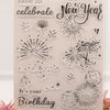 Clear Word Art Stamps Kit Alphabet Stamps Letters for Scrapbooking Card ...