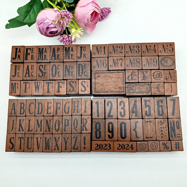 Wooden Block Stamps - Etsy