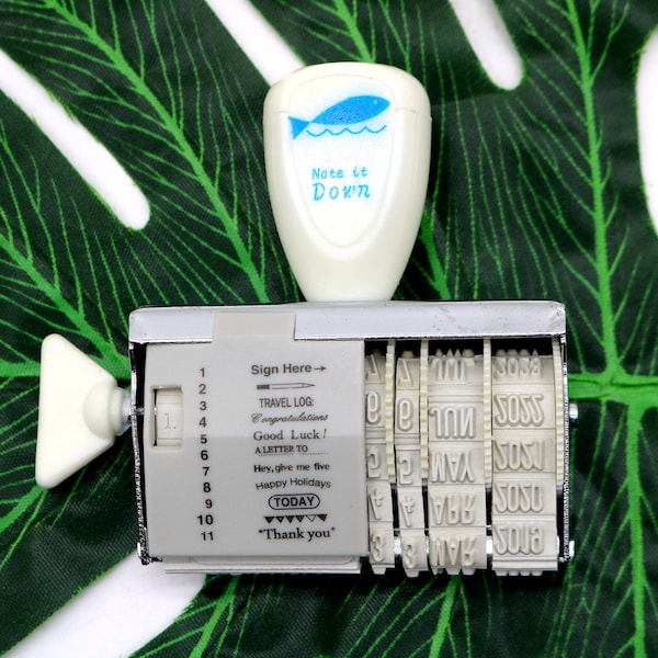 Roller Date Stamp - Etsy