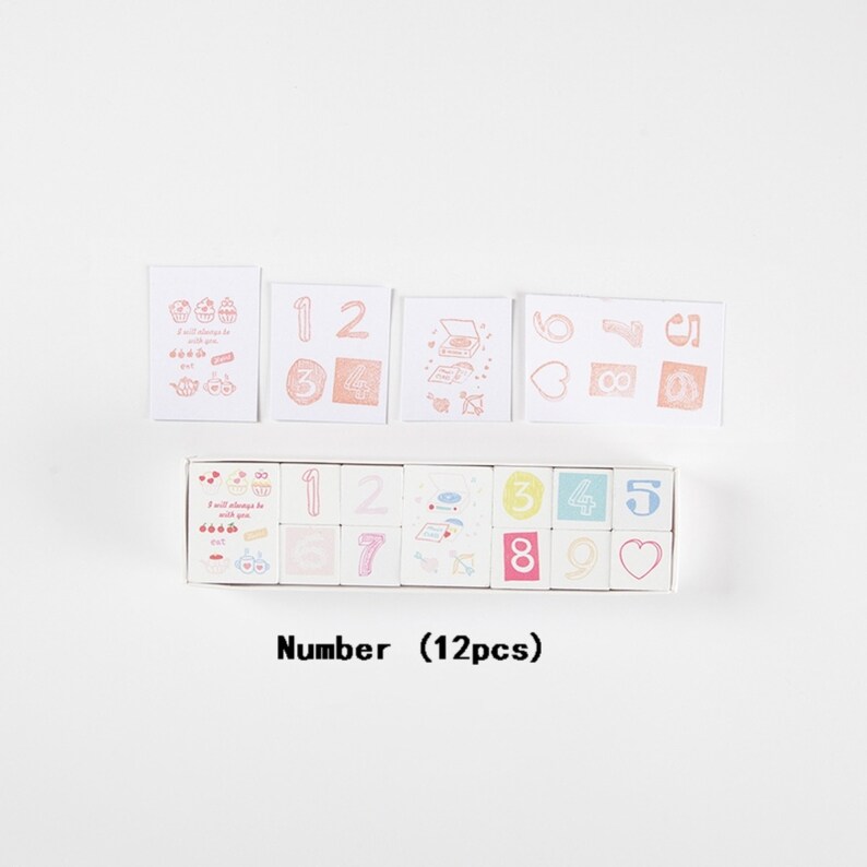 Cute Animals Stamp Set for Scrapbooking Card Makingjournal | Etsy