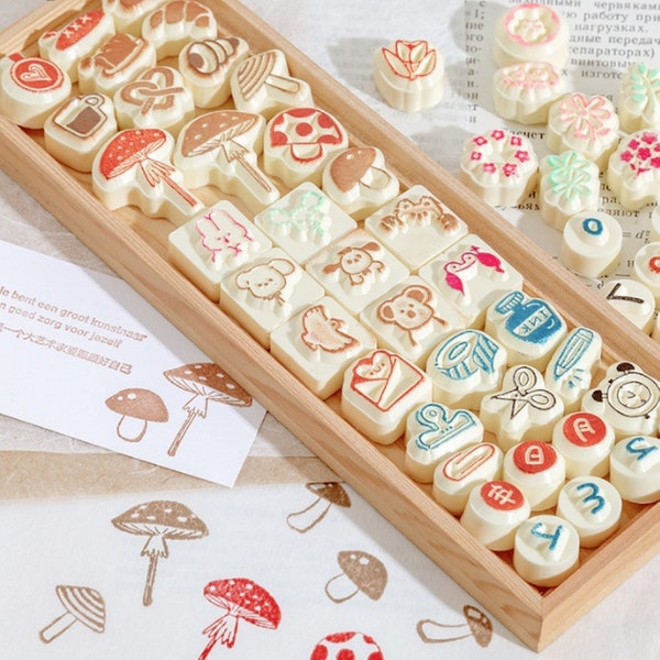 Korean Stamp Set - Etsy