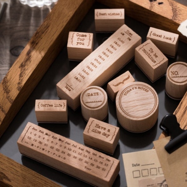 Calendar Stamp - Etsy