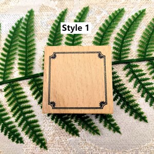 Retro Frame Stamp, Message Board, Card Making,diary Decorating ...