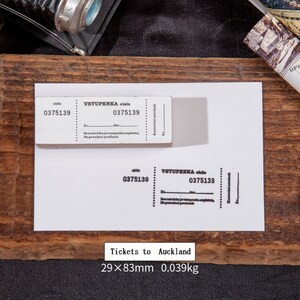 Travel Wooden Rubbe Stamp Ticket Stamp for Planner Journal - Etsy