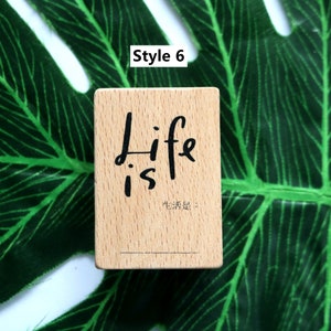 Japanese Style Mood Stamp Wood Rubber Stamp England Nutcracker Stam ...