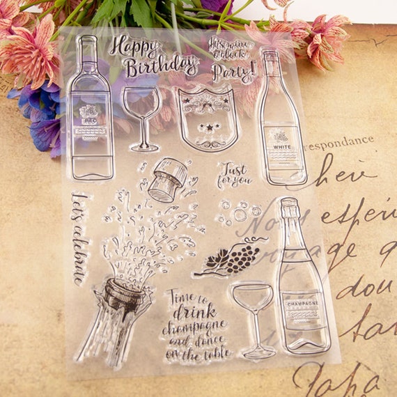 Clear Stamps for Journalingplanners DIY Card Making - Etsy