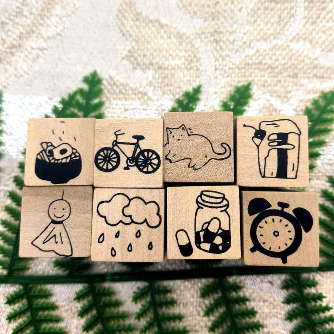 Diary Stamp,journal, Planner, Filofax, Stamping Decorating, 8 Styles - Etsy