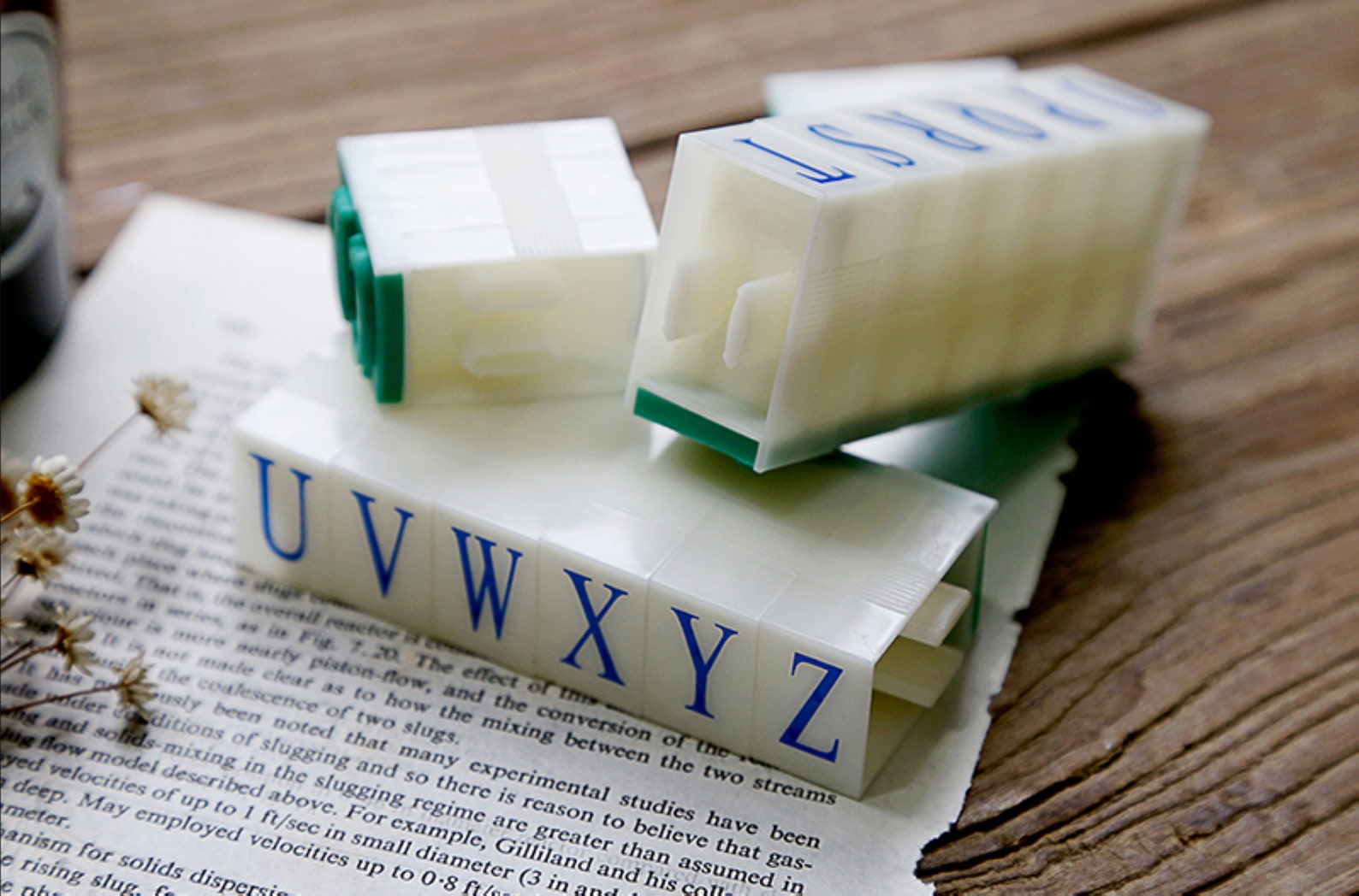 Alphabet Stamps Set With Letters Number Stamps of Being Freely - Etsy