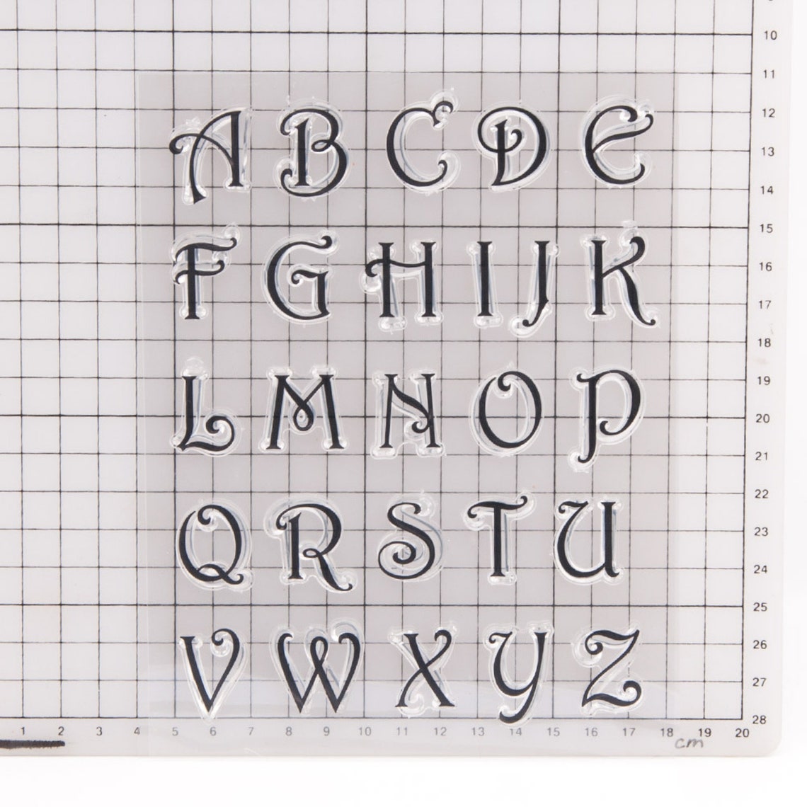 Clear Word Art Stamps Kit Alphabet Stamps Letters for - Etsy