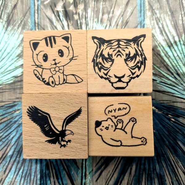 Cat Stamp - Etsy