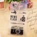Vintage Rubber Stamp Set for DIY Craft Scrapbook Art Journal Planner ...
