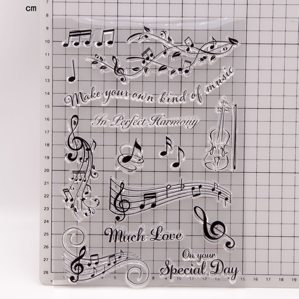 Music Notes Stamps for Albumb Journal Diary Decoration - Etsy