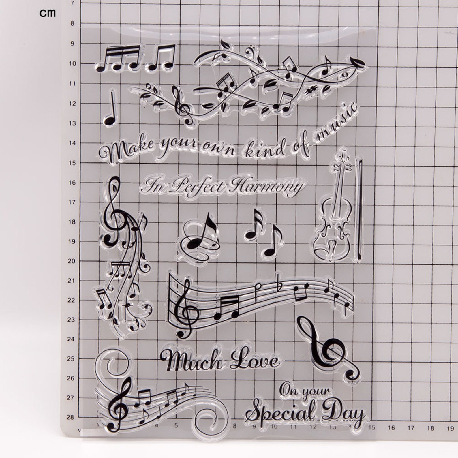 Music Notes Stamps for Albumb Journal Diary Decoration - Etsy
