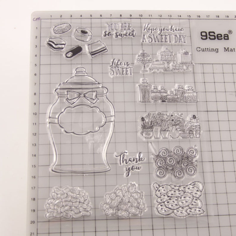 Clear Stamps and Dies for Eastercard Making Candy Stamp | Etsy