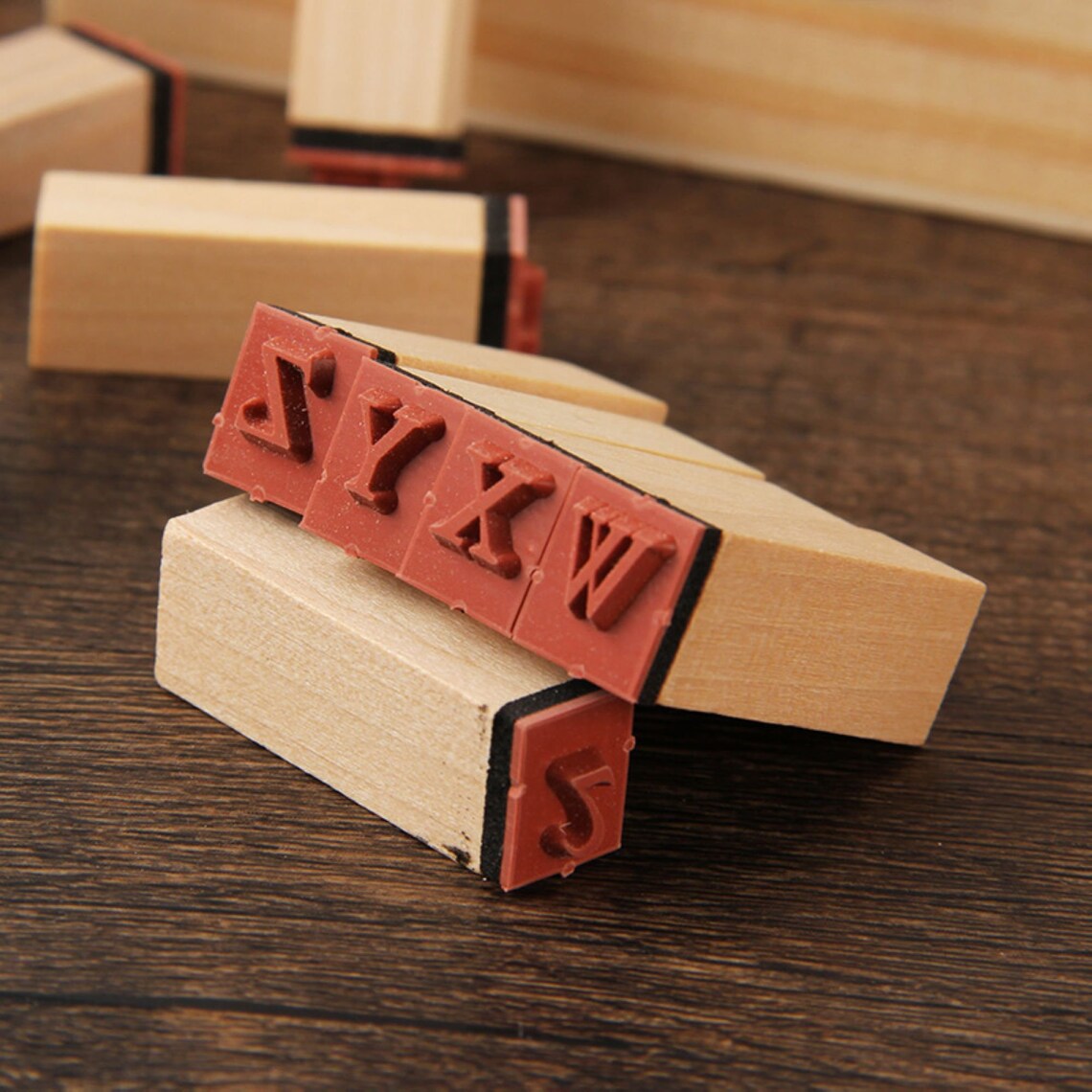 36pcs Alphabet Stamps Set for Clay Number Stamps Set for - Etsy
