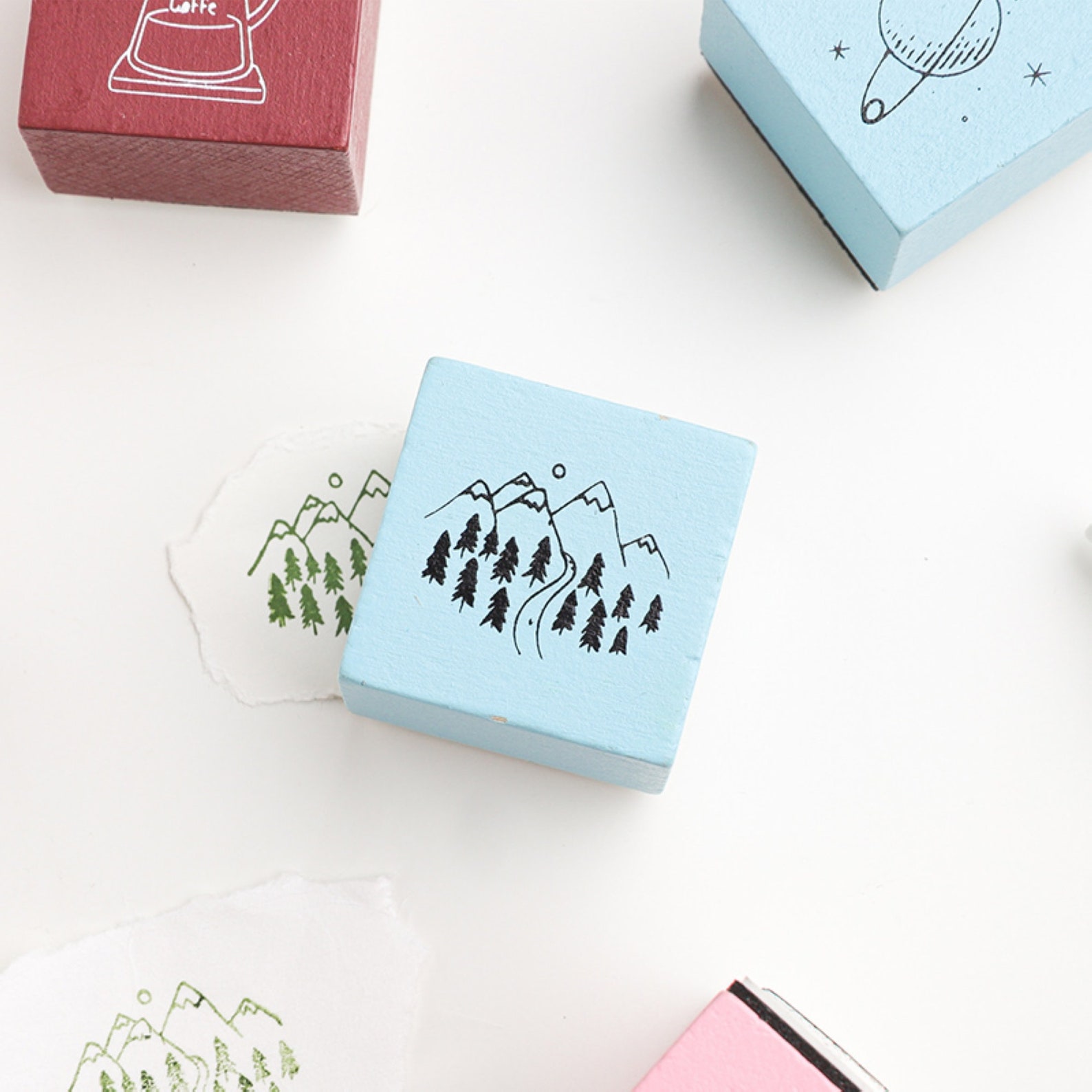 Big Eyes Stamp Cute Girl Stamp for Diary Scrapbook Journal | Etsy