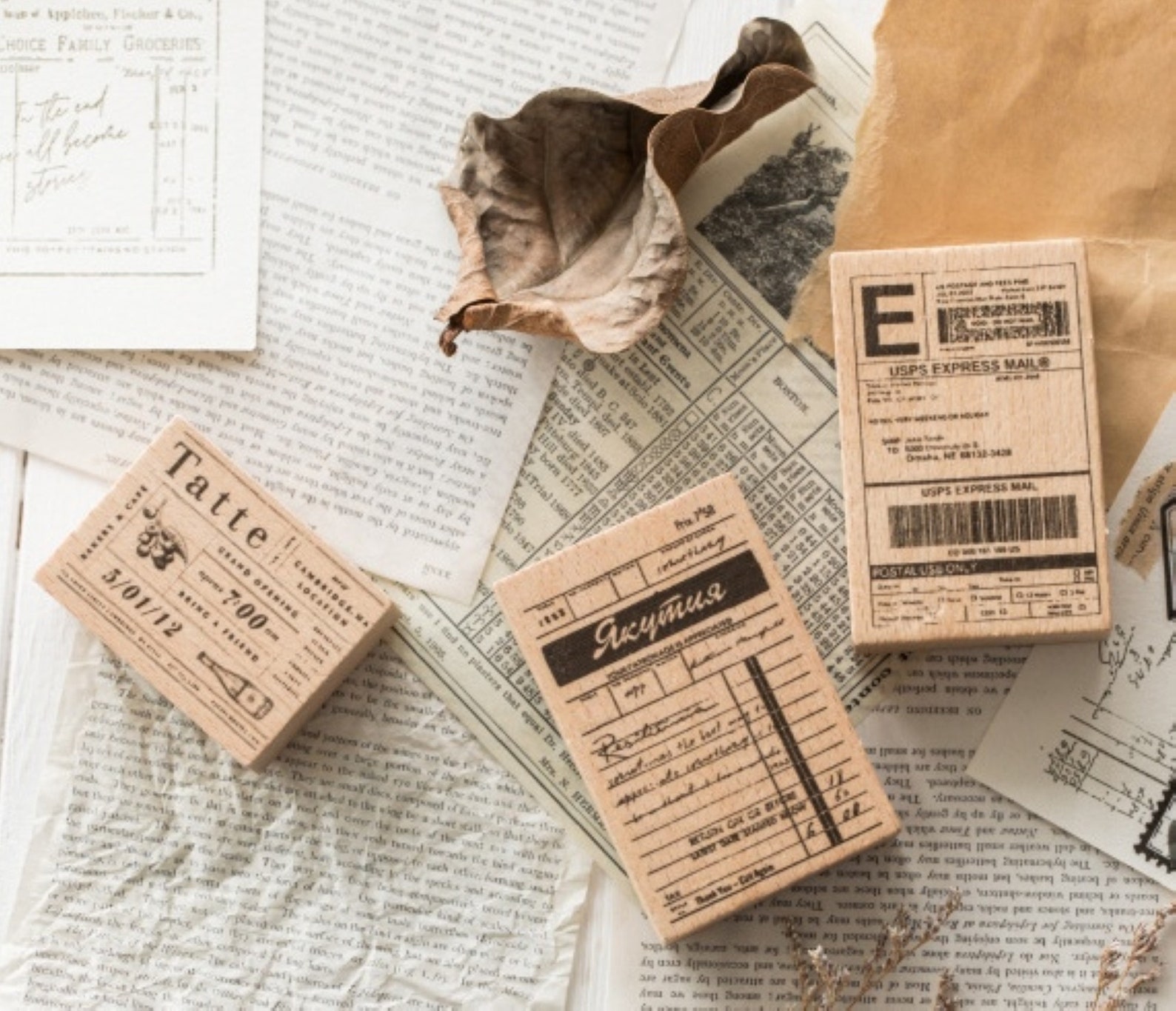 Vintage Ticket Wood Rubber Stamp for Album Scrapbooking Bullet - Etsy