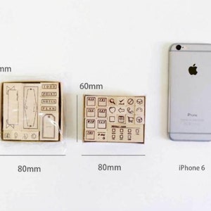 Day Planner Stamp Set, Weather Stamp, Weekly Planner Stamps Diary ...