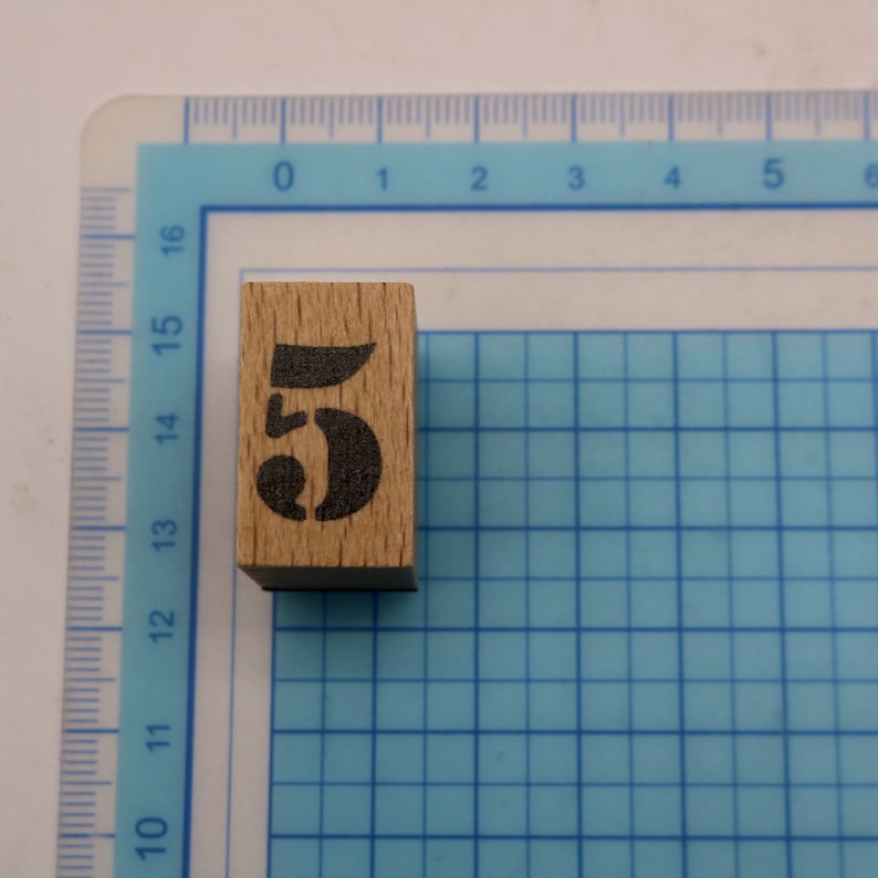 Number Rubber Stamp Set Large Rubber Numbers Stamps 12pcs Planner ...
