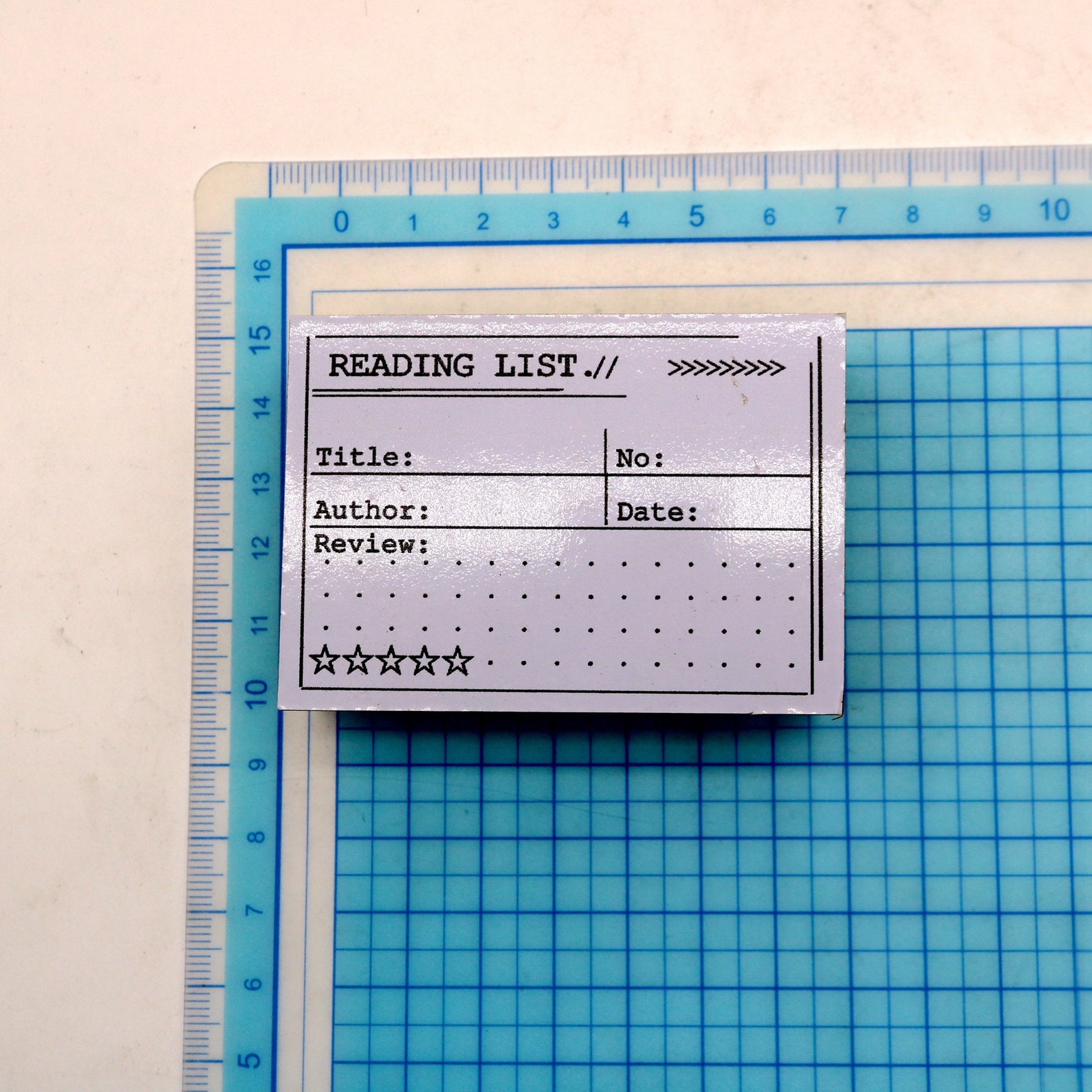 Planner Stamp Set Date Weekly Month Tracker Clock in Plann Wooden ...