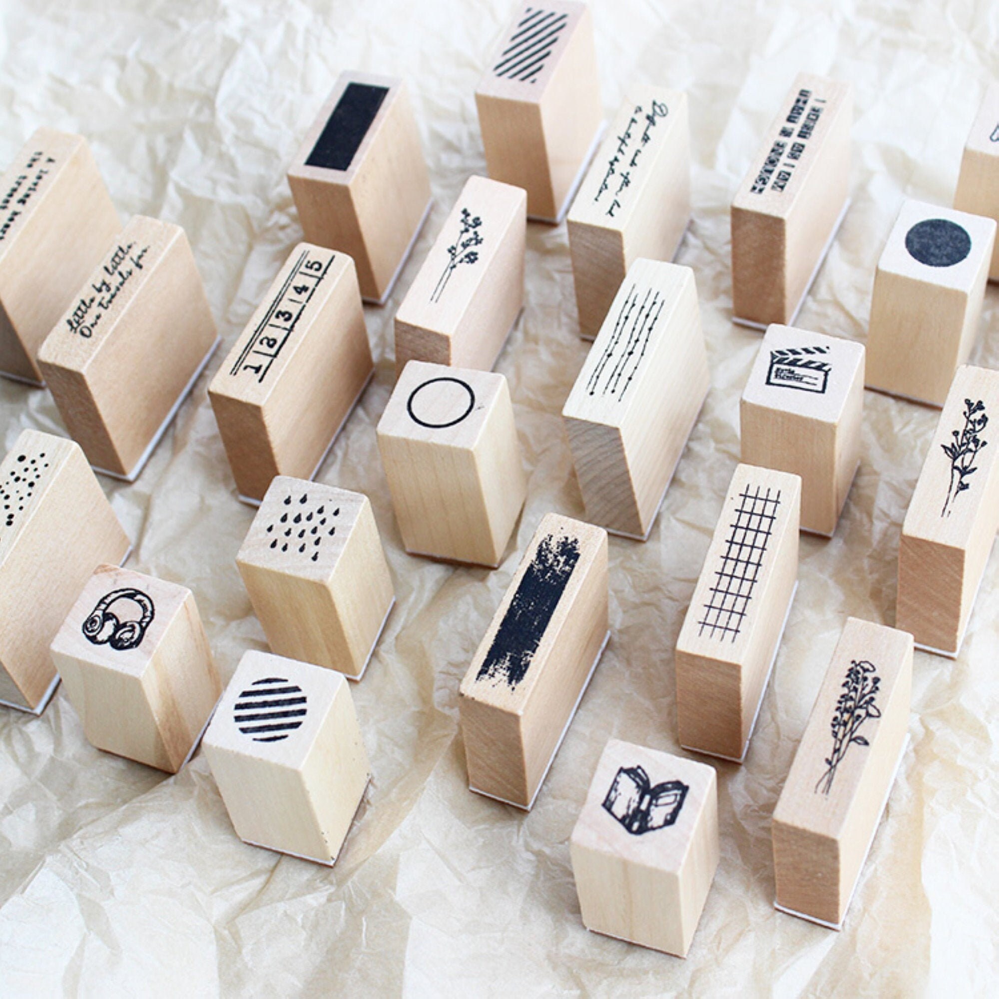 24 Styles Diary Planner Stamp Journal Stamp Decorating - Etsy