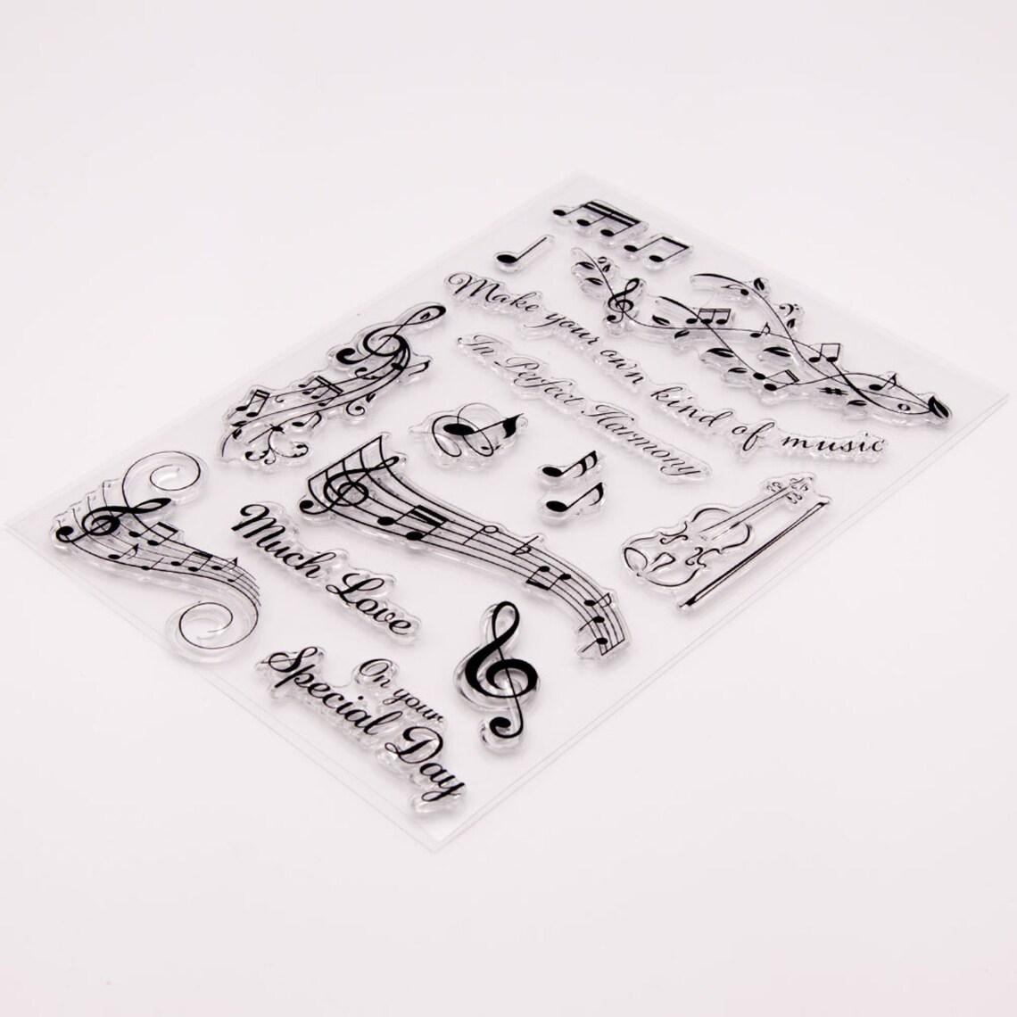 Music Notes Stamps for Albumb Journal Diary Decoration - Etsy