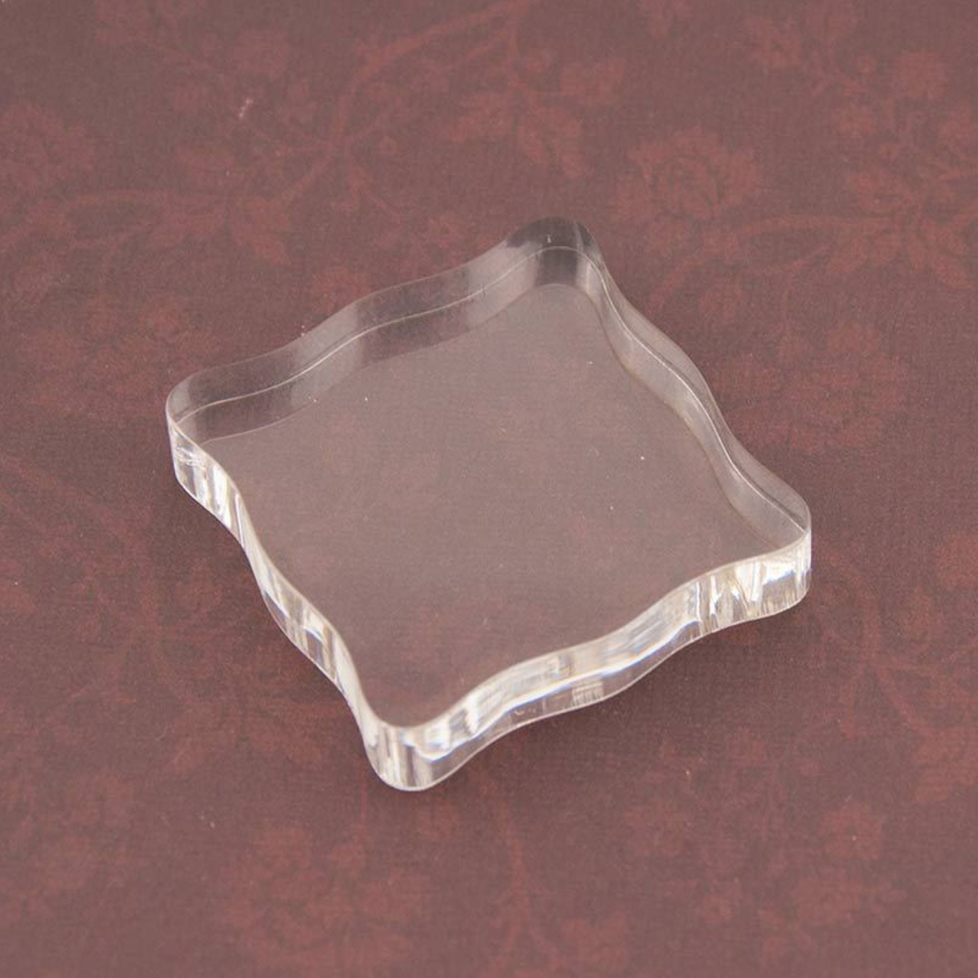 Clear Stamp Blockpaper Stamping Blocks Square Acrylic Stamp | Etsy