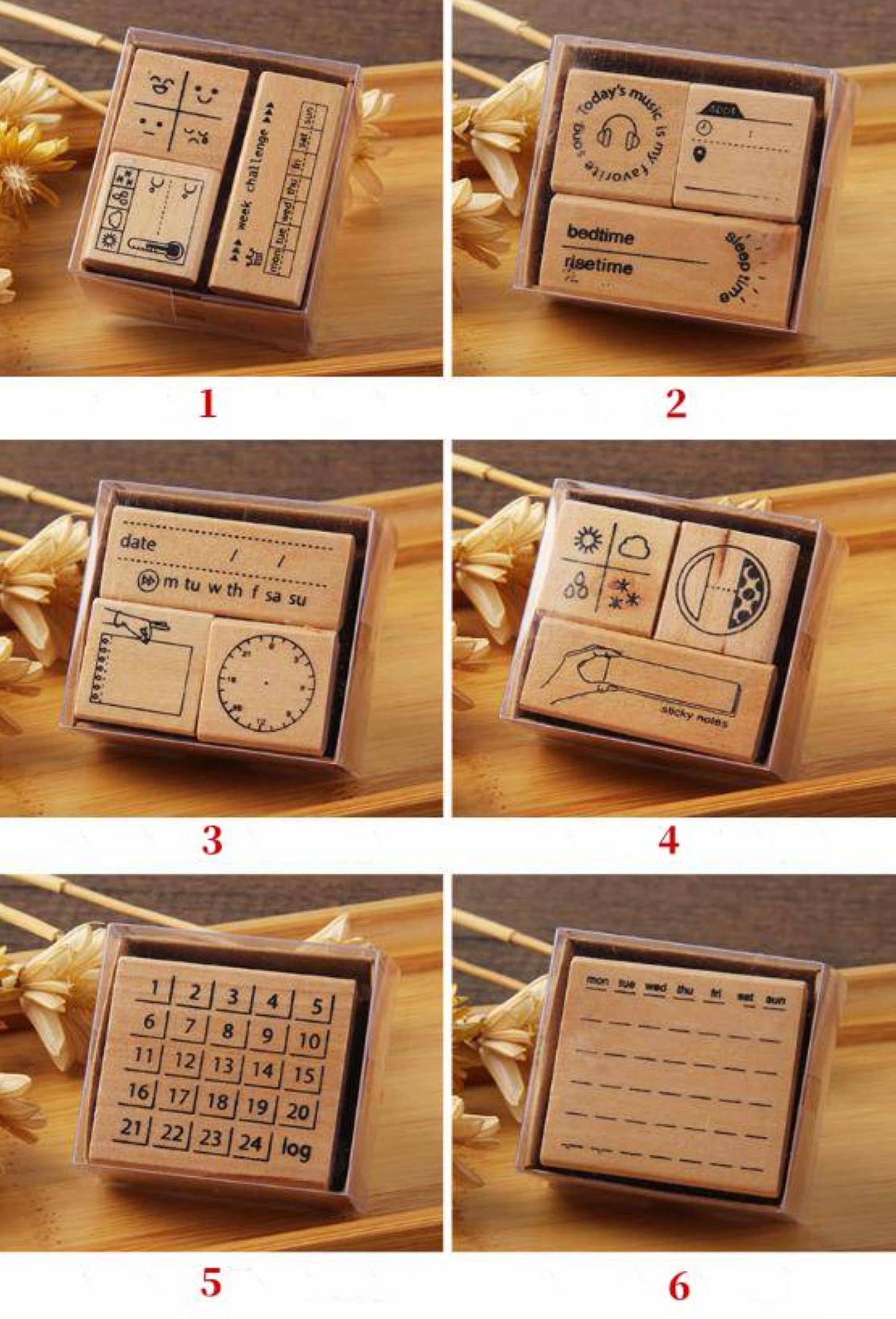 Calendar Planner Stamps Workweekly Planner Stamp Weather | Etsy