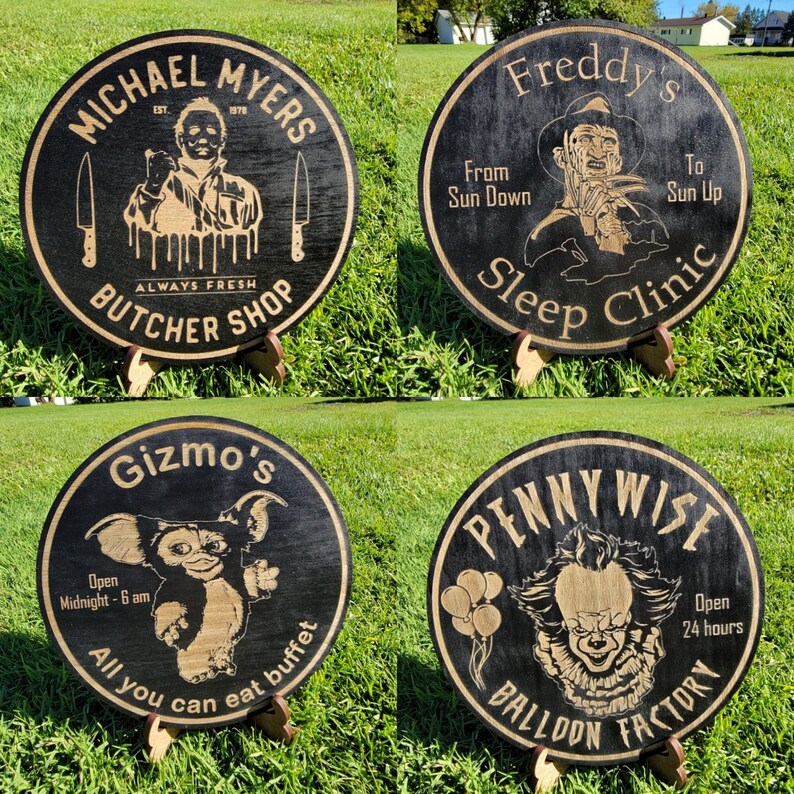 Glowforge Ready Holloween Horror Film Laser File SVG ONLY - Etsy