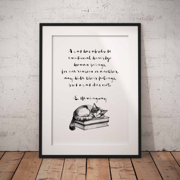 Hemingway Cat - Etsy