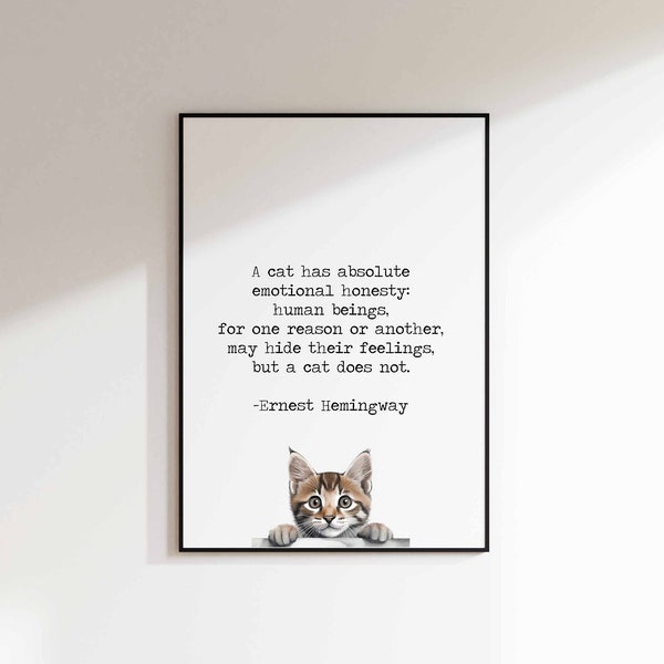 Hemingway Cat - Etsy