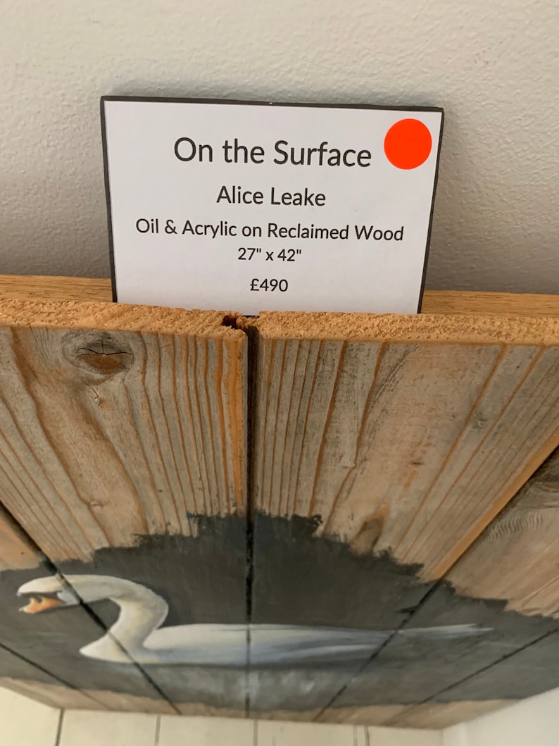 Art Label Description Display Card Templates for Professional Artists ...