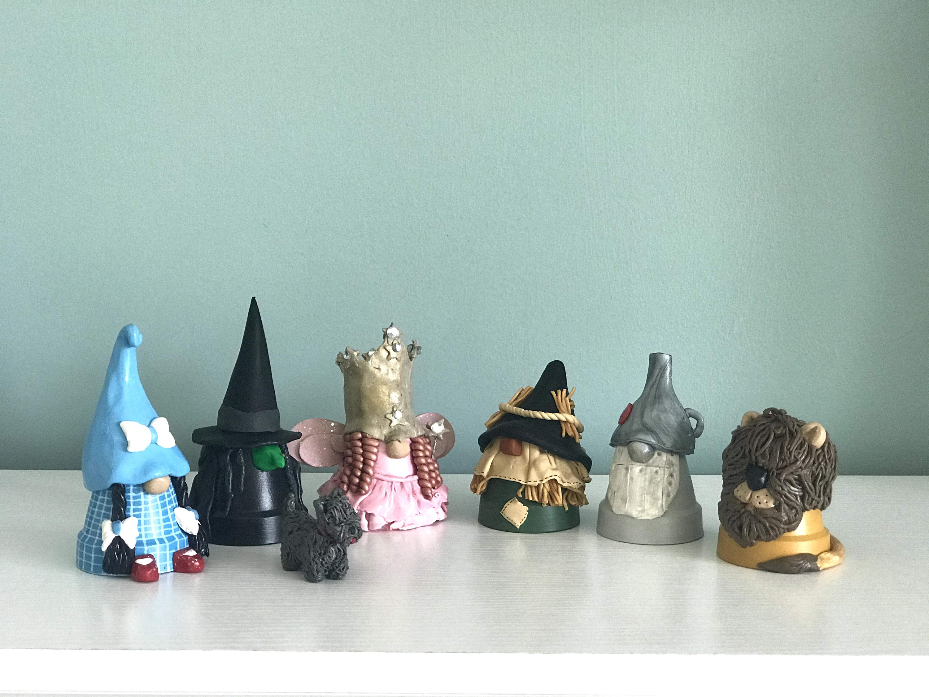 Witch Gnome Pair Glinda and Wicked | Etsy